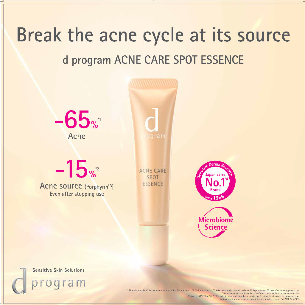 D Program Acne Care Spot Essence 15g | Shopee Singapore