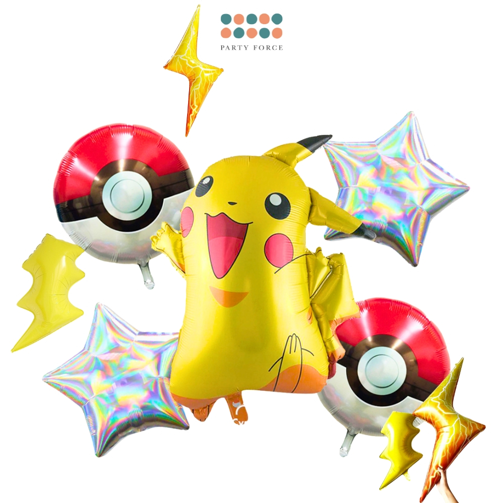 Pokémon Theme Balloon decoration pack for birthday party Pikachu ...