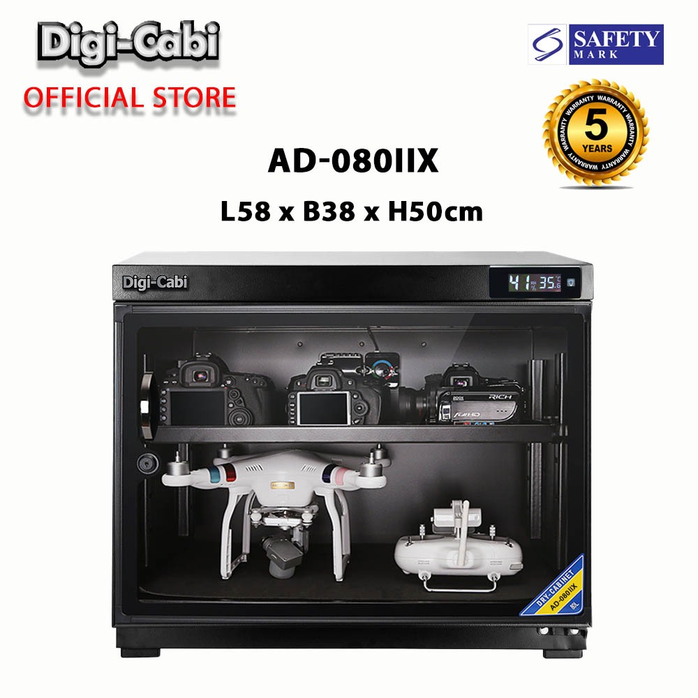 Digi-Cabi Dry Cabinet AD-080IIX | Shopee Singapore
