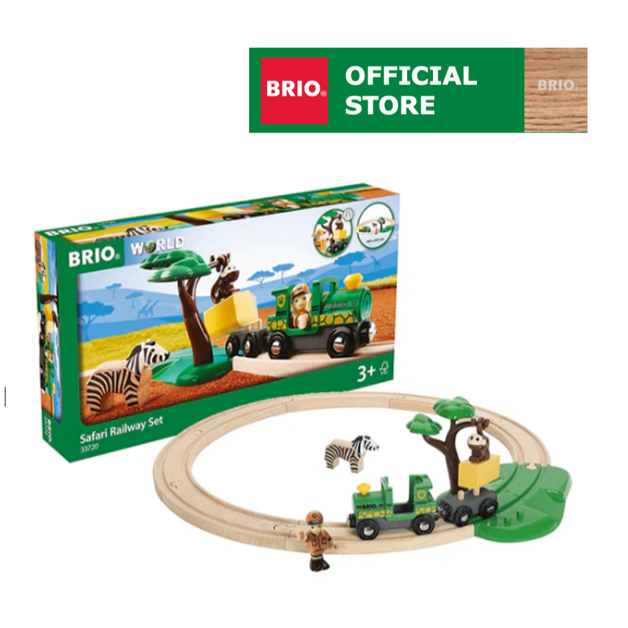 BRIO Official Store SG - Safari Railway Set (33720) | Shopee Singapore