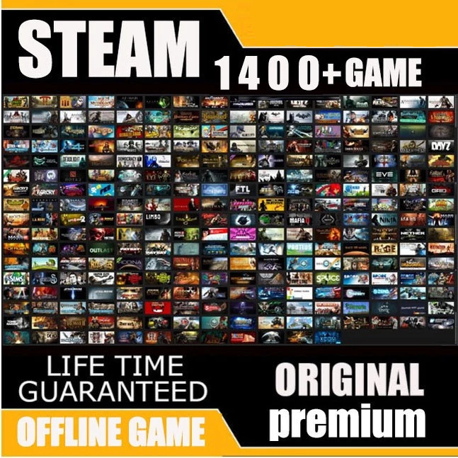 🔥 Steam Games ALL IN 1 | 1500+ GAME | STEAM DECK GAMES LIFETIME ...