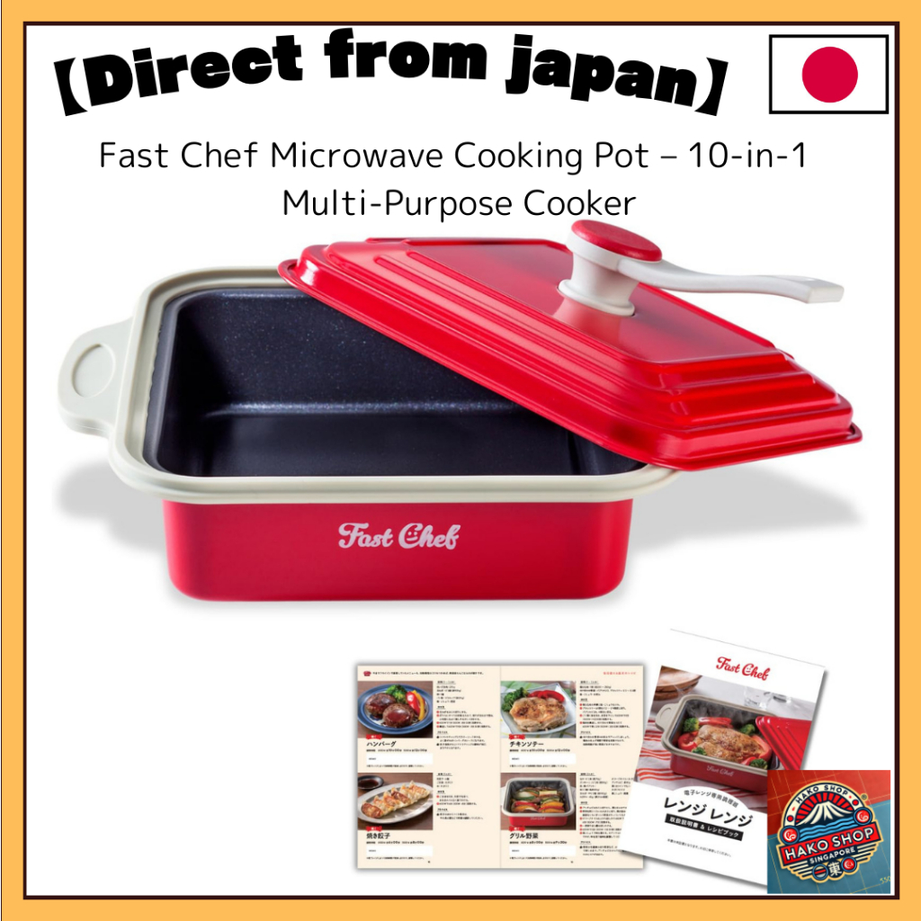 Fast Chef Microwave Cooking Pot – 10-in-1 Multi-Purpose Cooker | Shopee ...