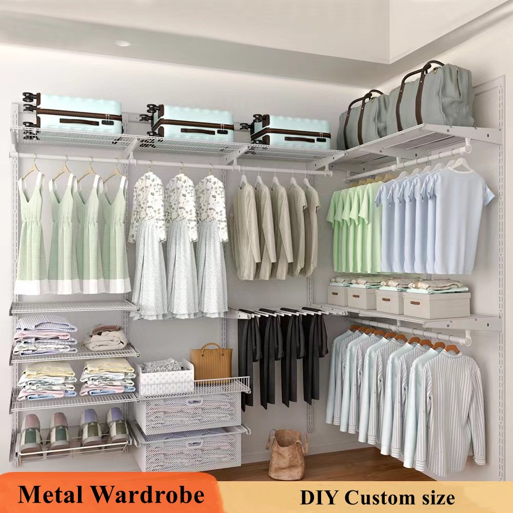 Metal wardrobe / Custom size / DIY Design / With installation | Shopee ...