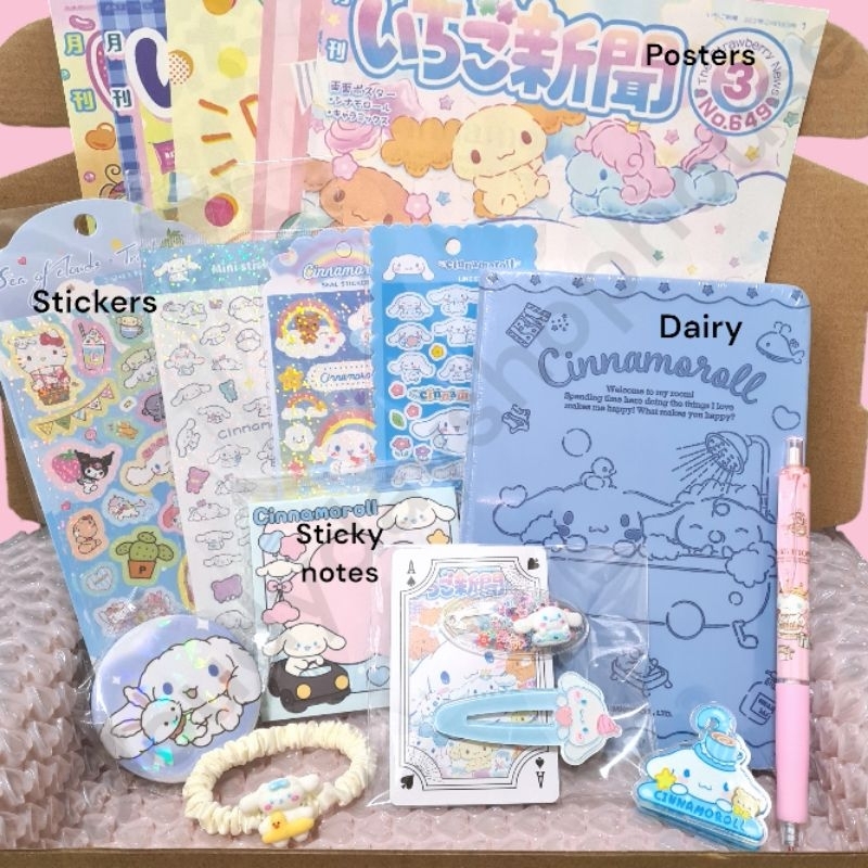 Cinnamoroll Diary Gift Box Set birthday gift idea | Shopee Singapore