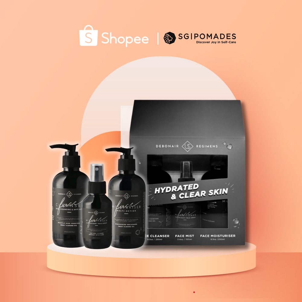SGPOMADES X Shopee Brand Box - Ubersuave Debonair Regimens Hydrated ...