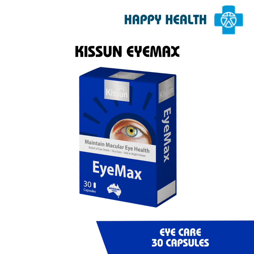 EyeMax (Exp Apr 2026) 30 Soft Capsules by Kissun - Maintain Macular Eye ...