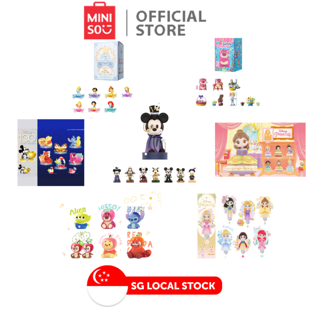MINISON Blind Box Collection (Disney/SpongeBob/Snoopy/Minions/Toy Story ...