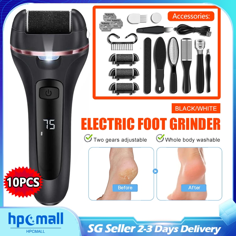 【SG Stock】Portable Electric Callus Remover Foot Grinder Electric Callus ...