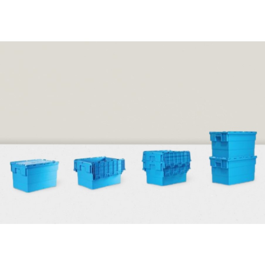 Plastic Container GS - 1133 (Blue) / 600 x 400 x 365mm | Shopee Singapore