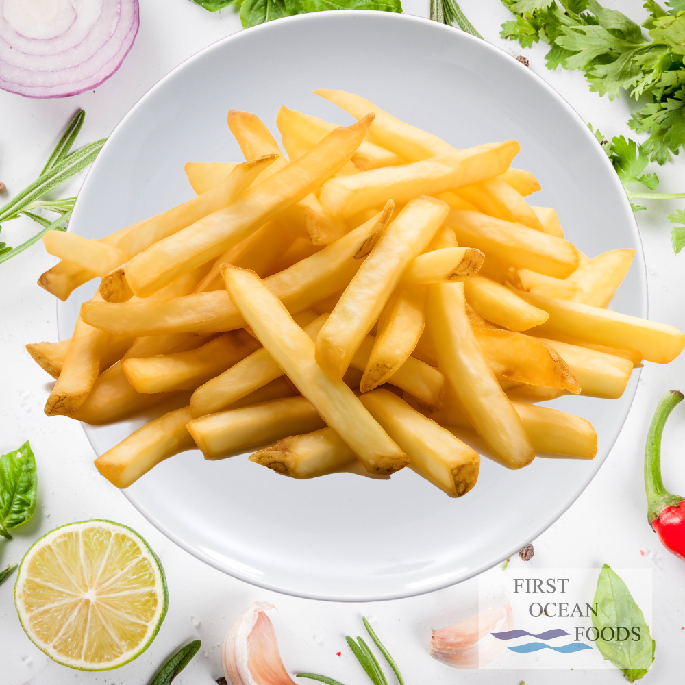 (First Ocean Foods) Straight Cut Fries - 2.5KG | Shopee Singapore