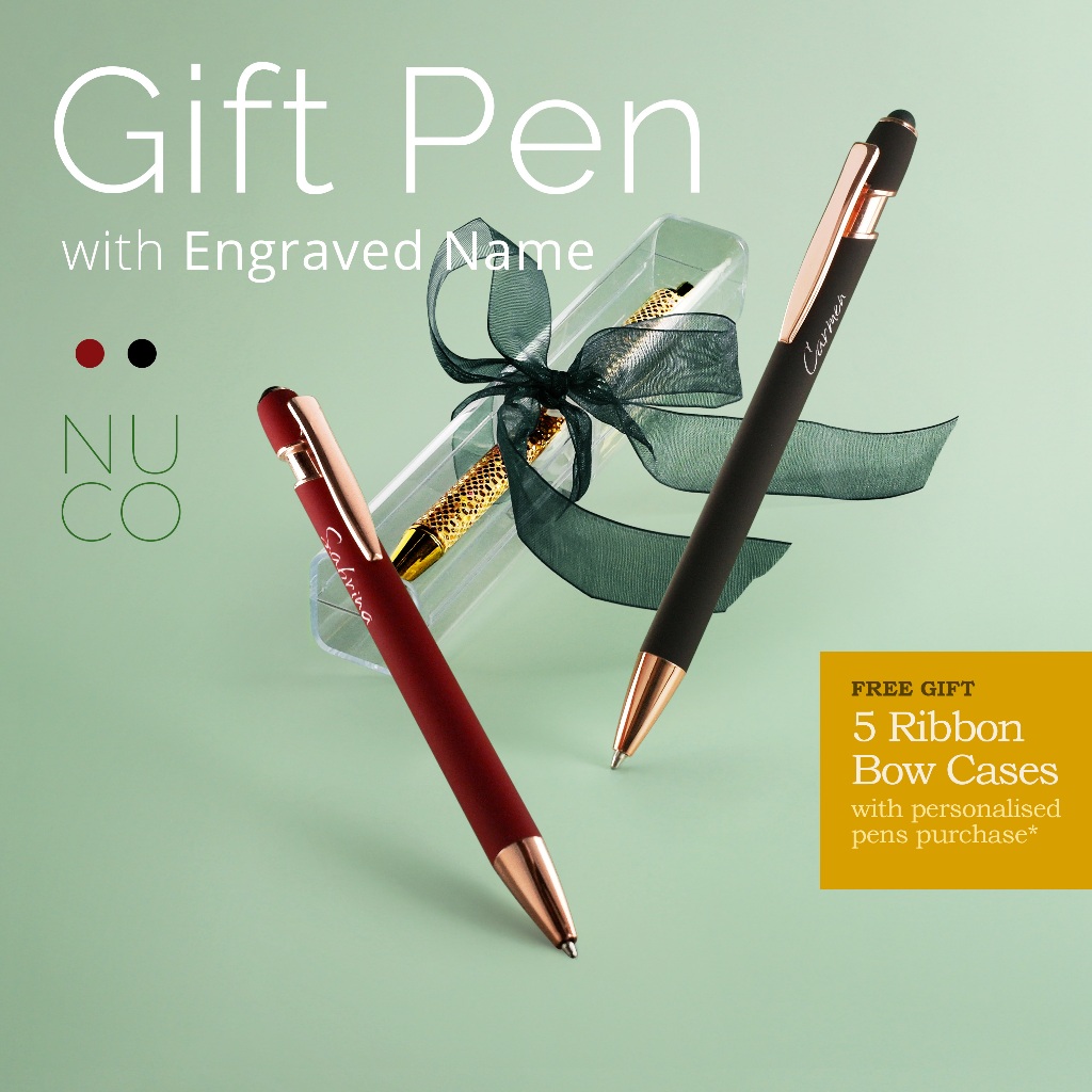 [Engraved Gift] Pen with customized name for Wedding guests Farewell ...