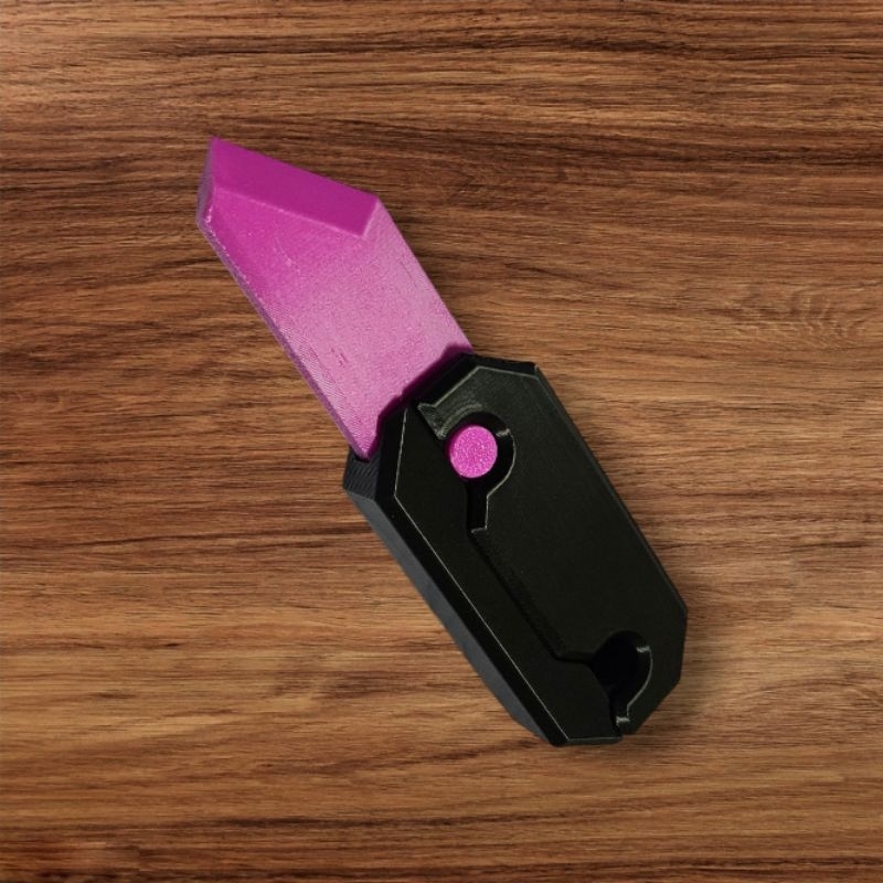 [SG ready stock] fidget toy | pocket stabby knife (dual colour ...