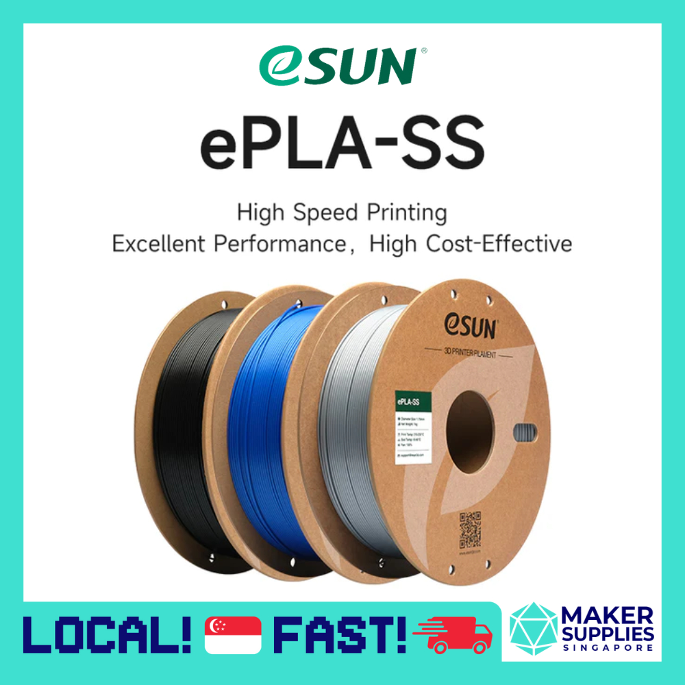 [NEW!] eSun ePLA-SS 1.75mm 1KG 3D Printer Filament High Speed Cost Effective Rapid Fast Hyper ...
