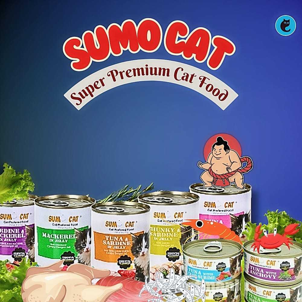 Sumo Cat Canned Food 24 cans (80g & 400g) | Shopee Singapore