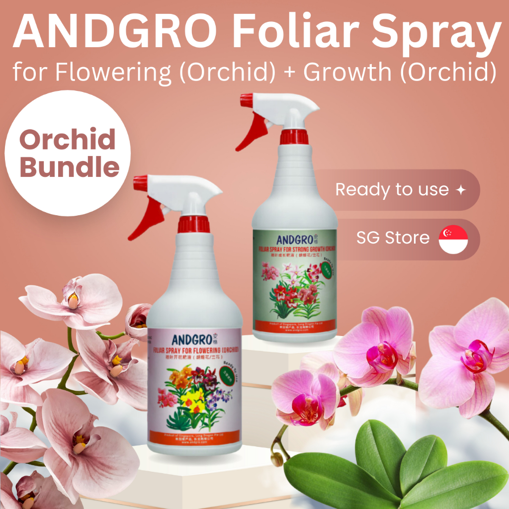 ANDGRO Foliar Spray for Flowering (Orchid) & Strong Growth (Orchid ...