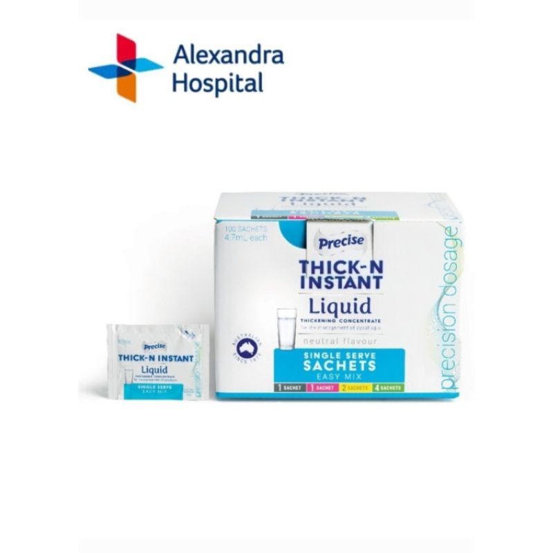 PRECISE THICK-N INSTANT LIQUID SACHETS 4.7ML 100 sacs/box - expiry date ...