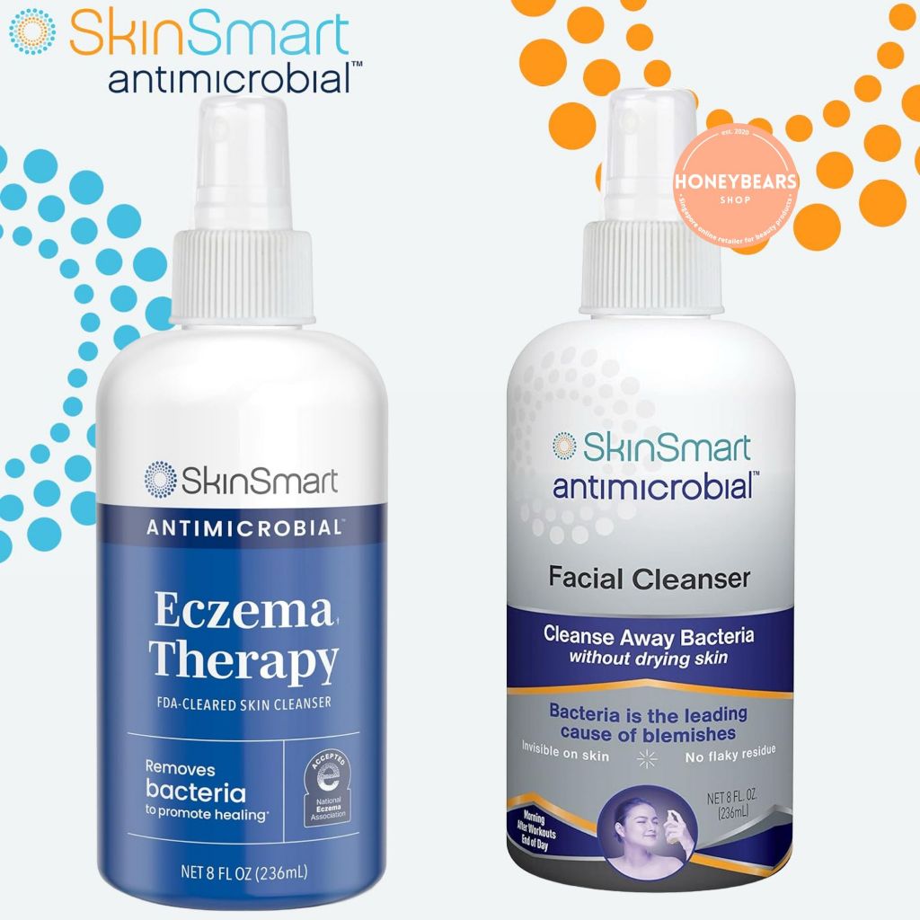 SkinSmart Facial Cleanser for Acne, SkinSmart Antimicrobial Eczema ...