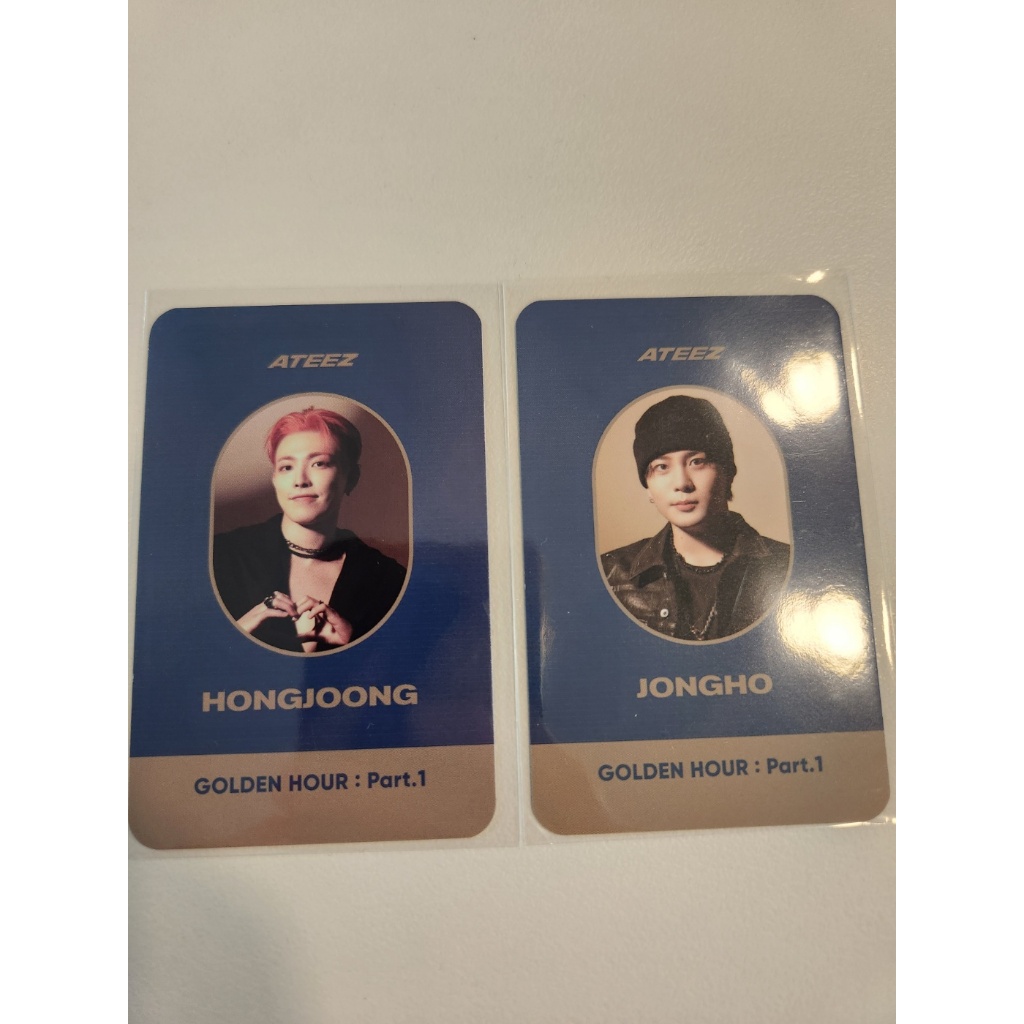 ON HAND) ATEEZ GOLDEN HOUR POP UP STORE OFFICIAL Event ID Card | Shopee ...