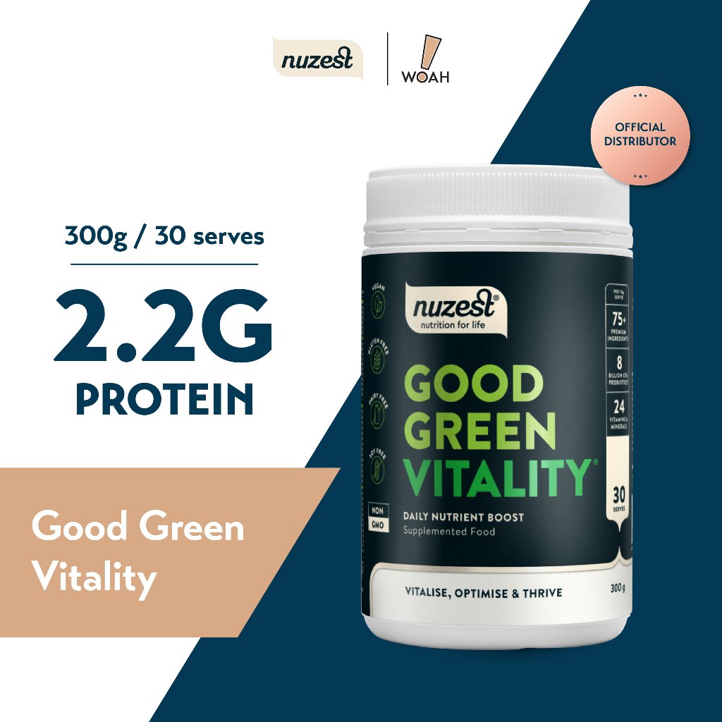Nuzest Good Green Vitality (300g) | Shopee Singapore