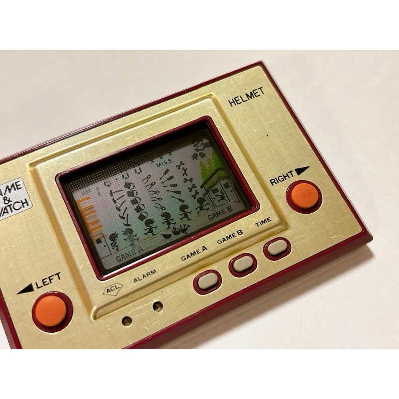 NINTENDO GAME AND & WATCH Helmet 1981 Direct From Japan Very Rare ...