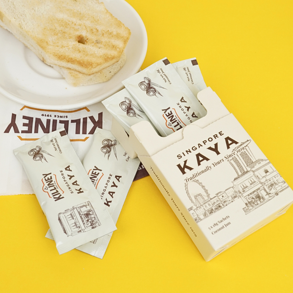 Killiney Singapore Kaya Coconut Jam Sachet Box 90g | Shopee Singapore