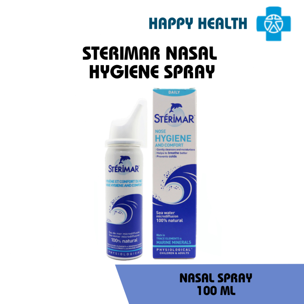 Sterimar Nasal Spray (100ml) (EXP AUG 2028) for Adults Breathe Easy ...