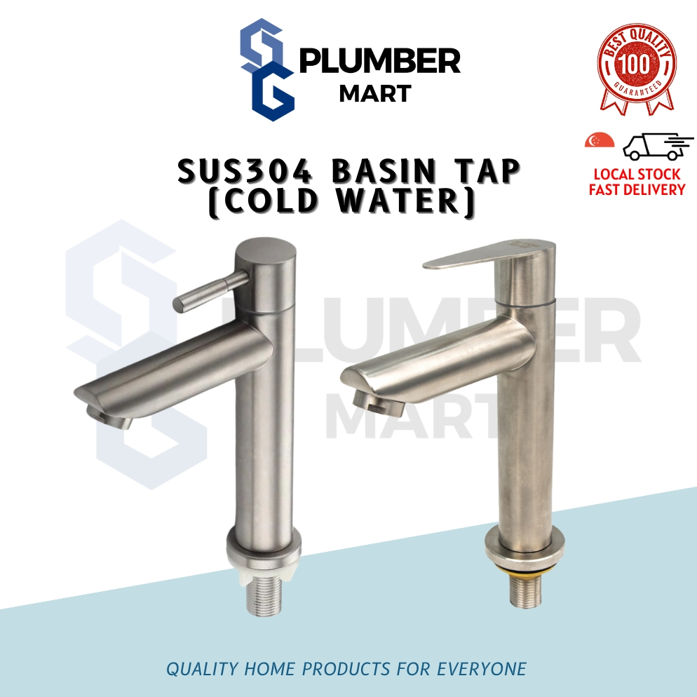【SG】SG Plumber Mart | Selleys SUS304 Basin Tap For Cold Only | Shopee ...