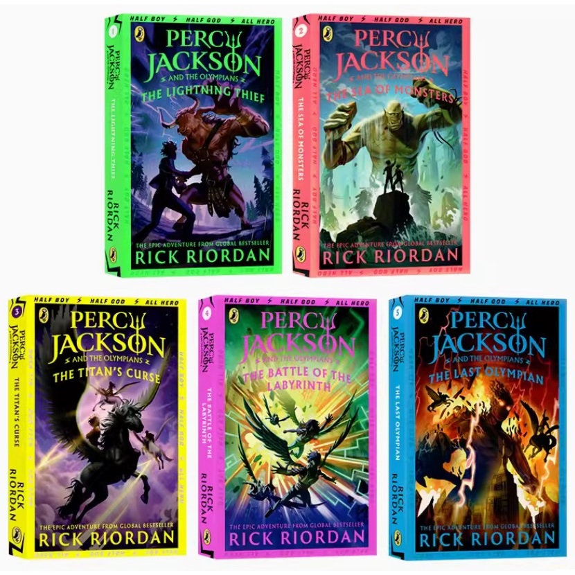 Original Percy Jackson Ultimate Collection (5 Books) | Shopee Singapore
