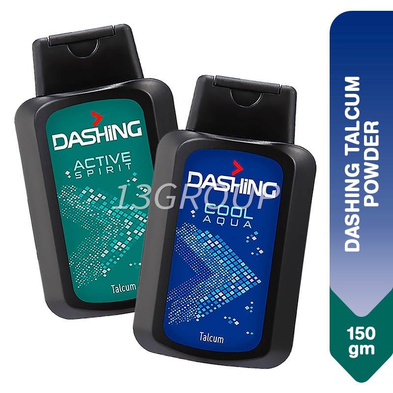 Dashing Talcum Powder Active Spirit / Cool Aqua, 150g | Shopee Singapore