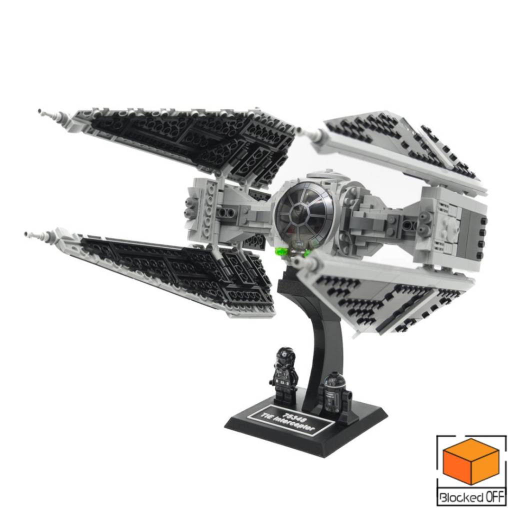 Display Stand for Lego Star Wars TIE Interceptor (75348) | Shopee Singapore