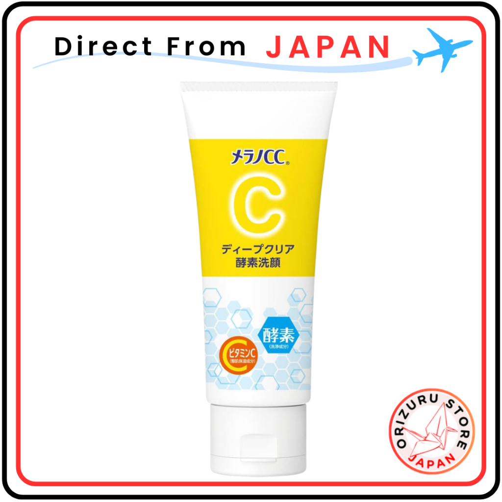 【Direct From Japan】Melano CC Deep Clear Enzyme Face Wash 130g Enzyme x ...