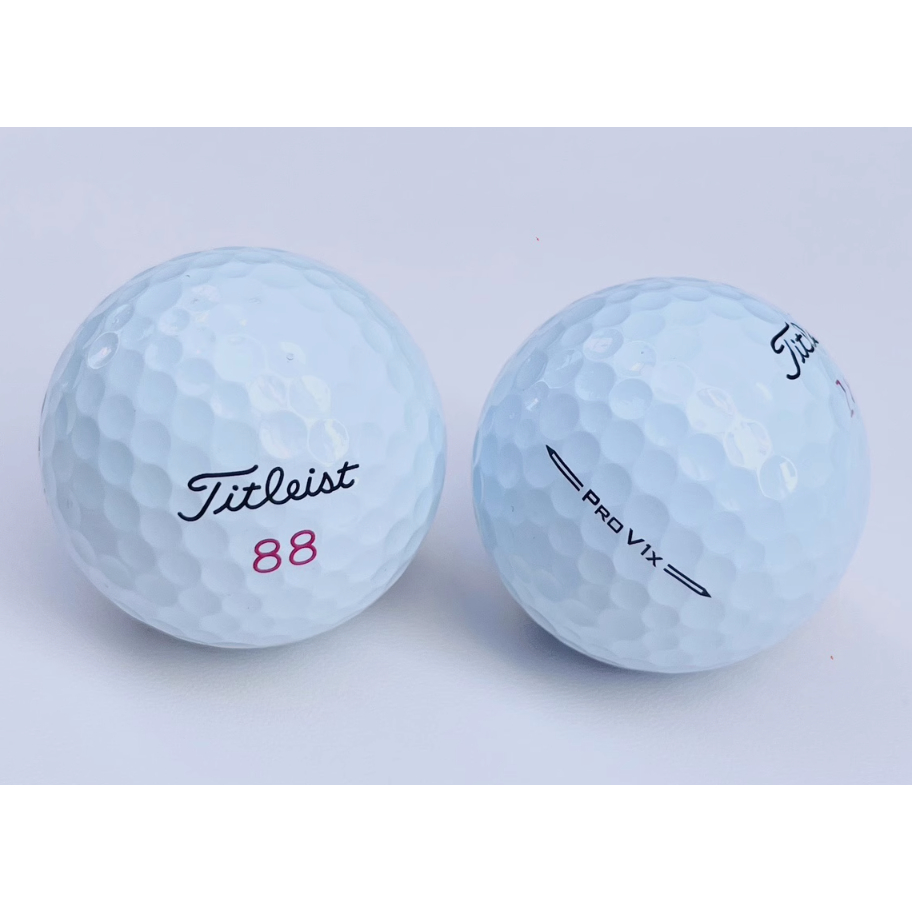 (20/pck) Used Titleist Golf Balls Prov1 Prov1x Normal | Shopee Singapore