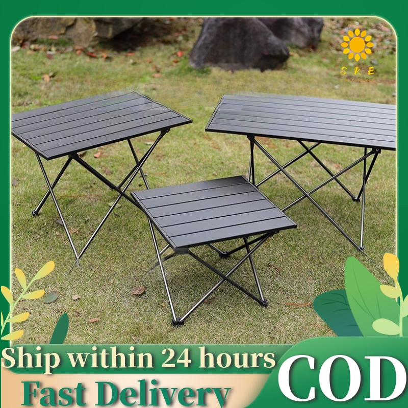 💖SER💖Foldable Camping picnic outdoor table ultralight portable Outdoor ...