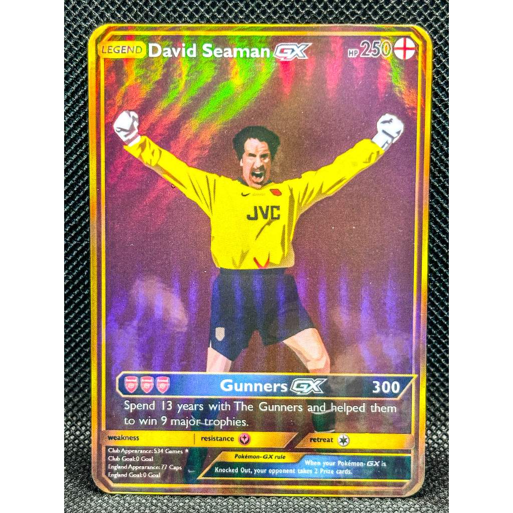 David Seaman GX Pokemon Card (Legend) | Shopee Singapore