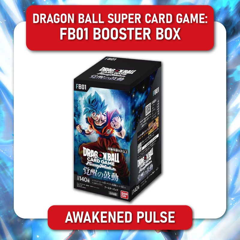 Dragon Ball Super Card Game: Fusion World FB-01 BOOSTER BOX [AWAKENED PULSE] | Shopee Singapore