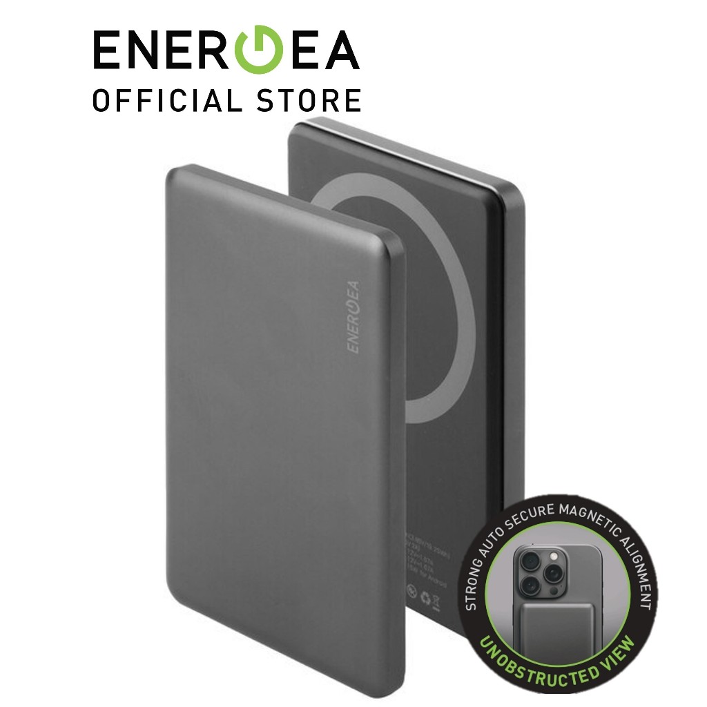 ENERGEA AluPac 10000mAh /5000mAh Ultra Light Aluminium MagSafe ...