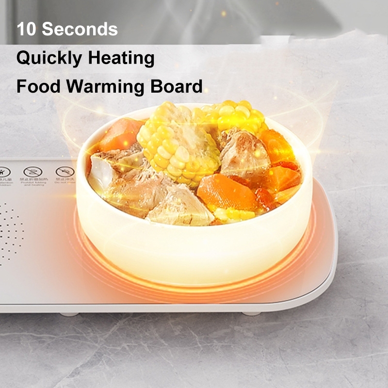 10 Seconds Quickly Heating Food Warming Board Multifunctional ...