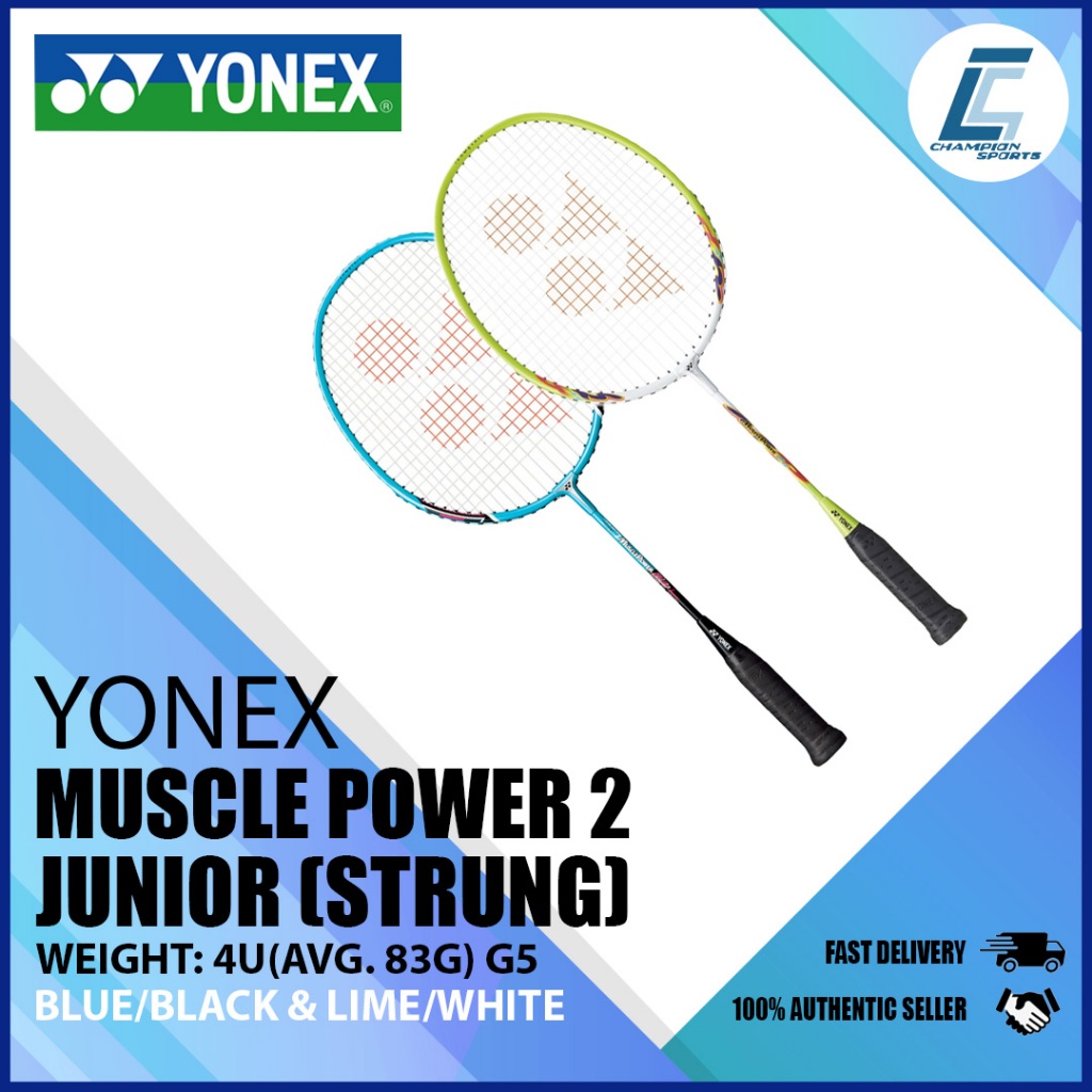 Yonex Muscle Power 2 Junior Badminton Racket (MP-2JR) | Shopee Singapore