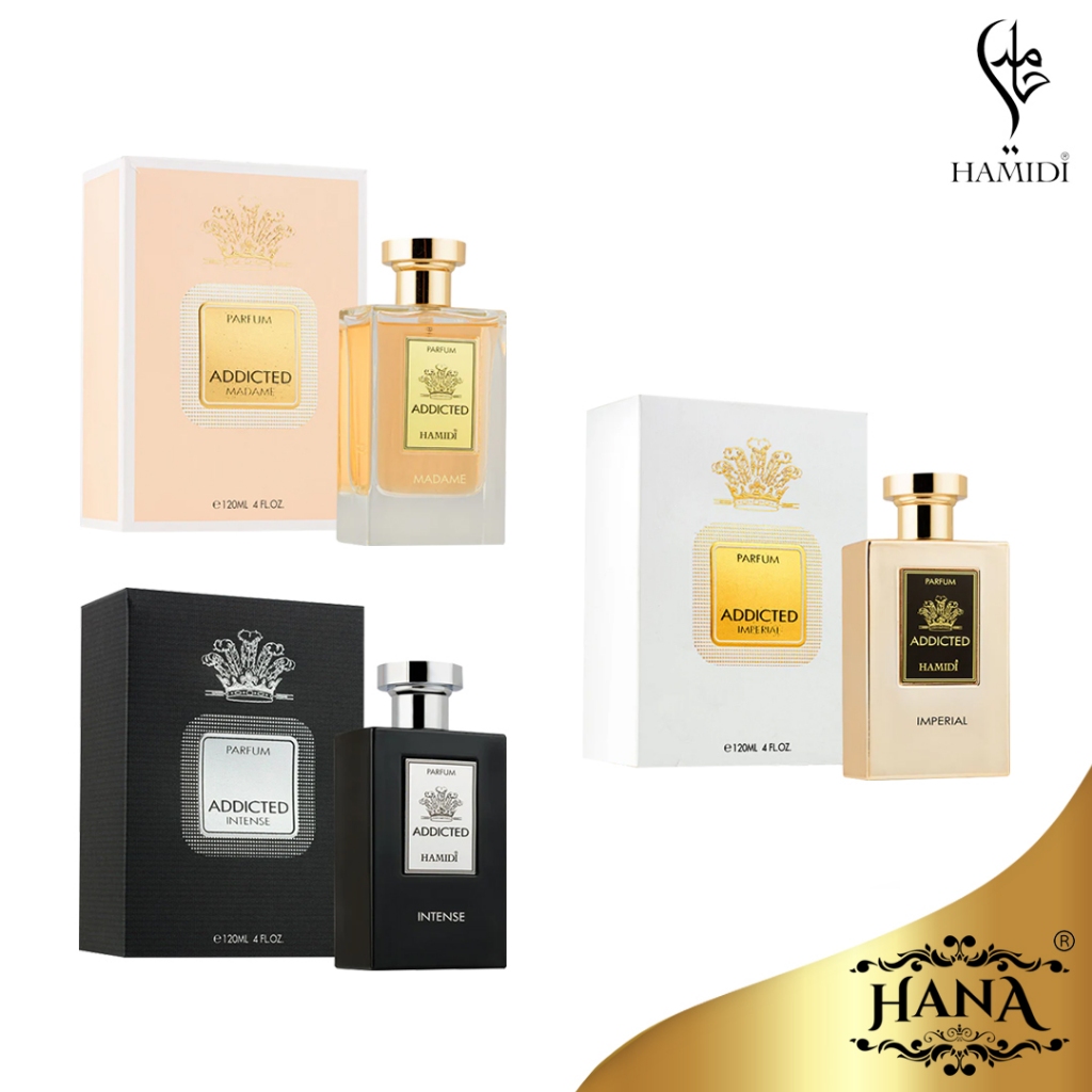 Hamidi Addicted Intense / Imperial / Madame Eau De Parfum - 120ml By ...
