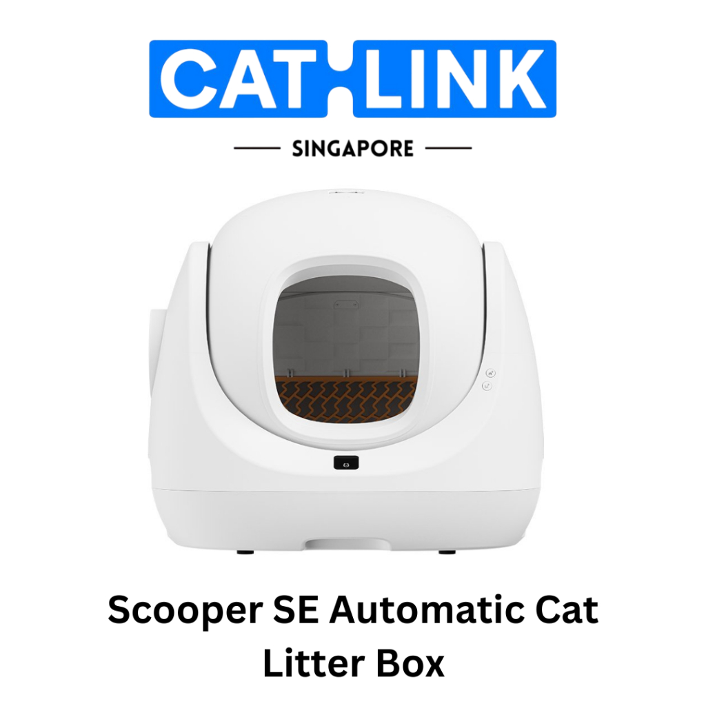 CATLINK Scooper SE Baymax Smart Self-Cleaning Cat Litter Box | Shopee Singapore