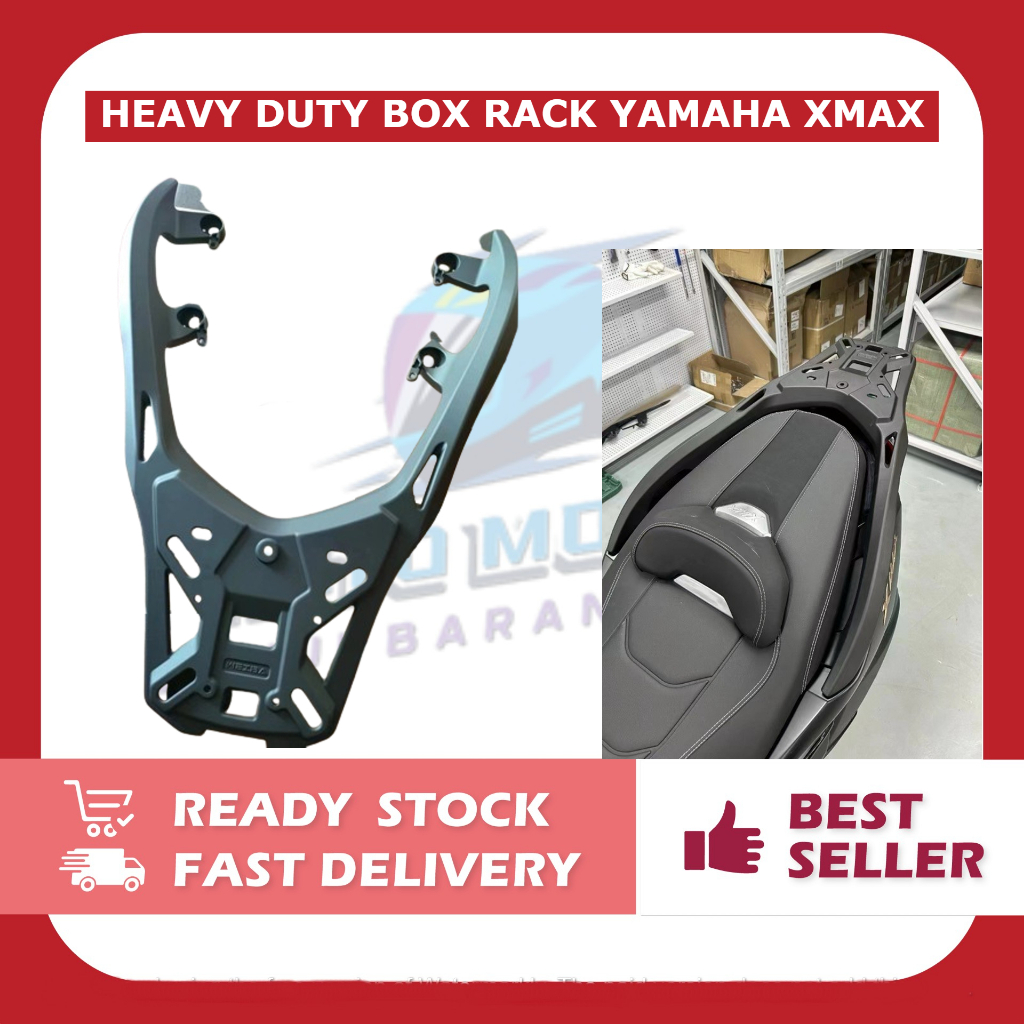 YAMAHA XMAX REAR CARIER BESI TAPAK BELAKANG XMAX 250 V1 V2 REAR BOX ...