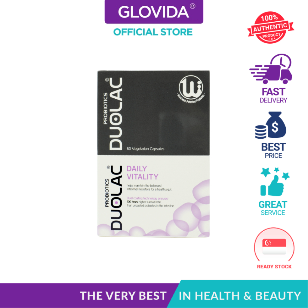 Duolac Daily Vitality Probiotics 60's (Clinic Exclusive) | Exp: Jul ...