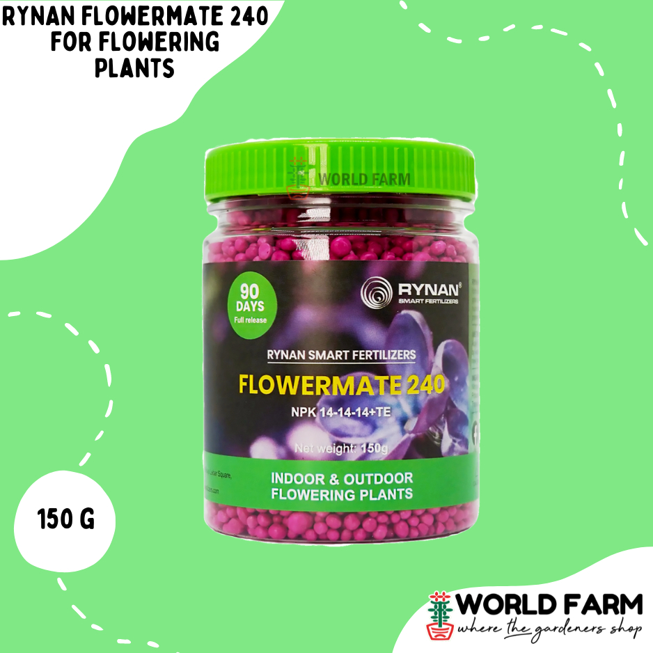 RYNAN Flowermate 240 (Controlled Release Fertiliser / Fertilizer), NPK ...