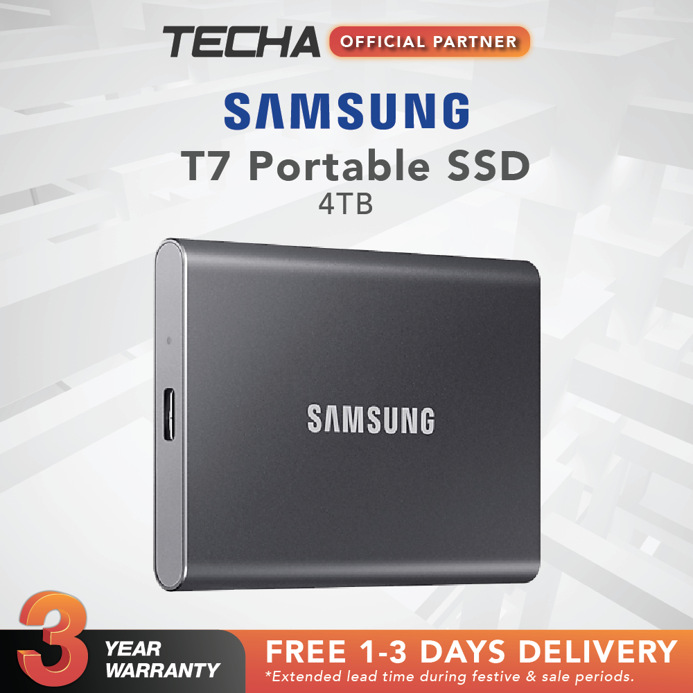 [FAST SHIP] Samsung T7 Portable SSD (4TB) | Shopee Singapore
