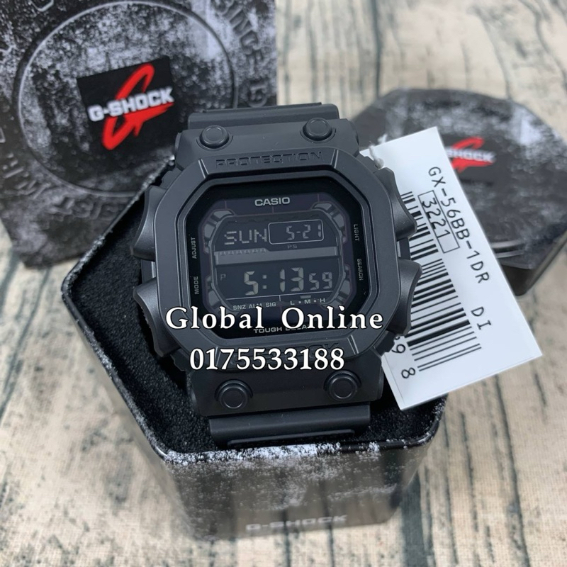 ASIA SET 100% ORIGINAL CASIO G-SHOCK KING GX-56BB-1DR / GX-56BB-1D / GX-56BB-1 / GX-56BB / GX-56 ...