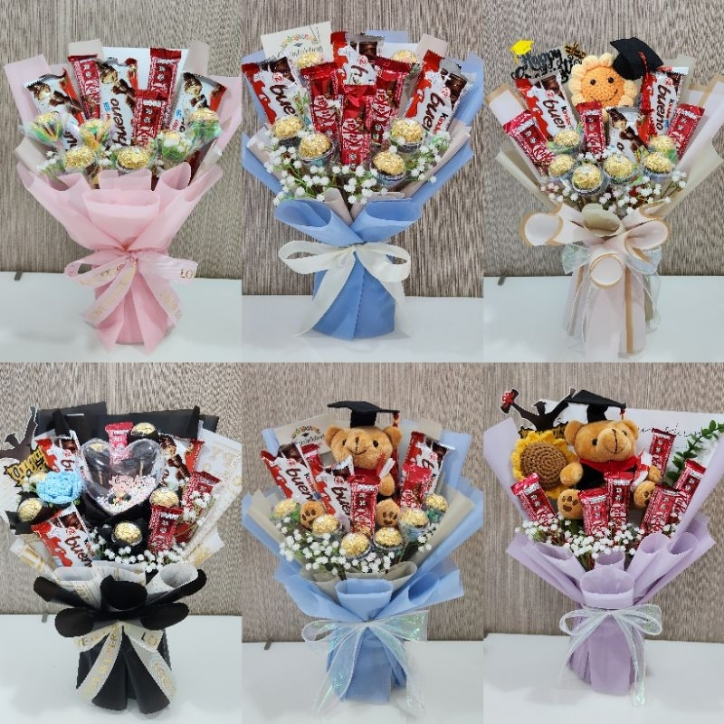 Graduation Bear Kinder Bueno Kit Kat Ferrero Rocher Chocolate Ball ...