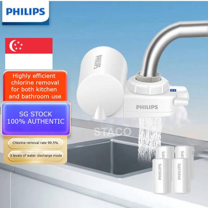 SG STOCK|Philips Water Purifier Tap Water Filter with Cartridge Water ...