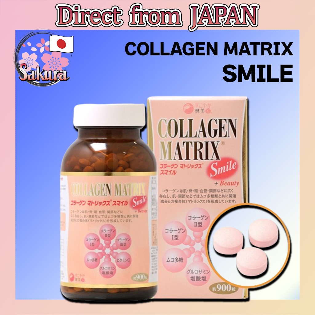 Healthy Home Supplement Collagen Matrix Smile COLLAGEN MATRIX Smile ...