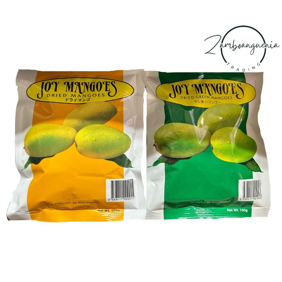 JOY MANGOES Dried Mangoes & Dried Green Mangoes (100g) [SG] | Shopee ...