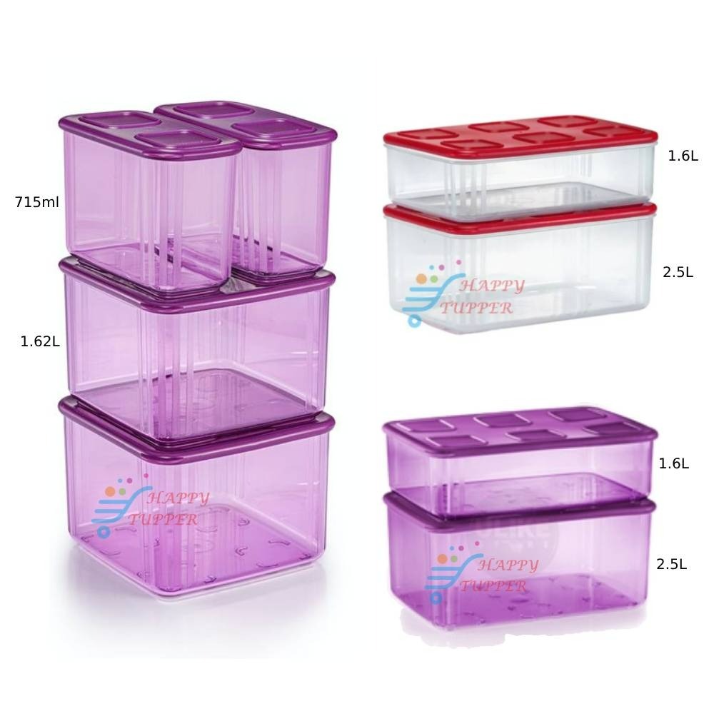 Tupperware Fresh N Clear (Tupperware Snowflake/ Tupperware Clearmate ...